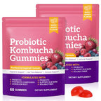 Tiuedu probiotic kombucha gummies for gut health