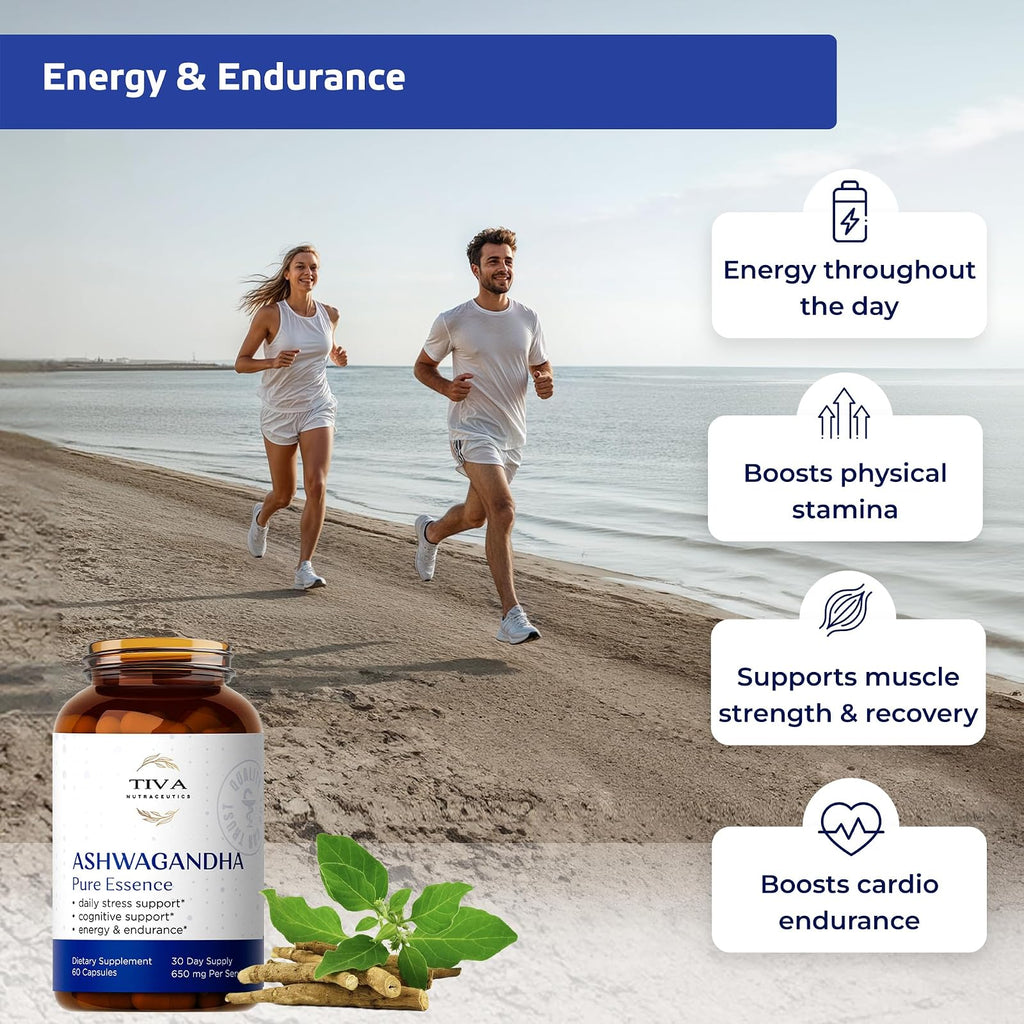 TIVA Ashwagandha for overall wellness
