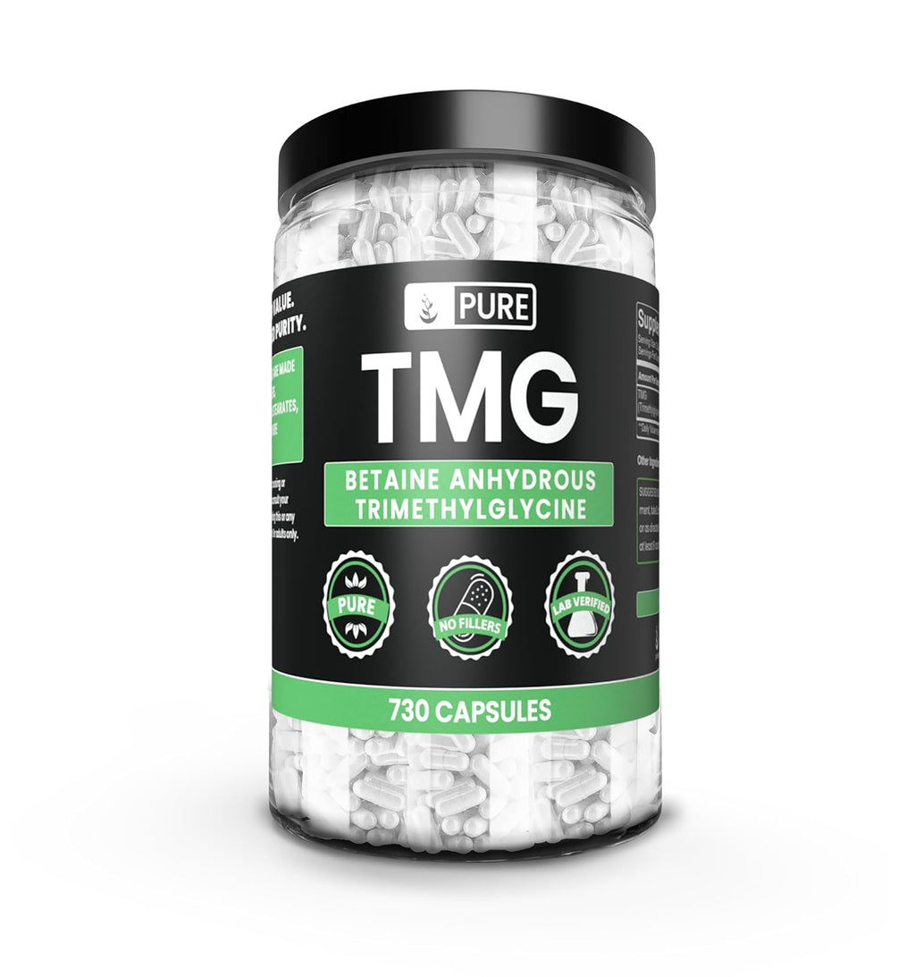 TMG capsules for energy support