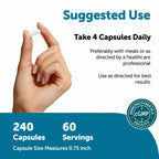 TMG capsules for mental clarity