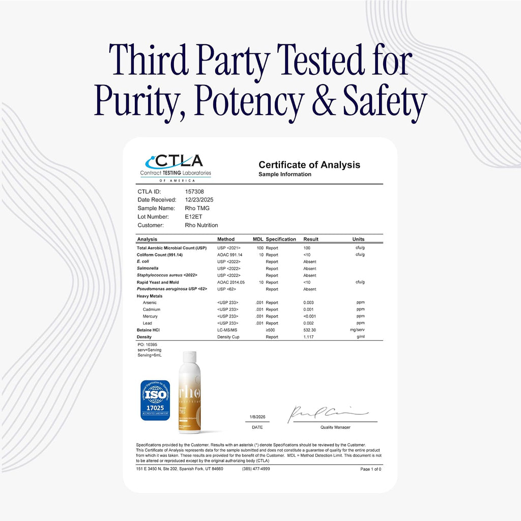 TMG liposomal vitamins for vitality