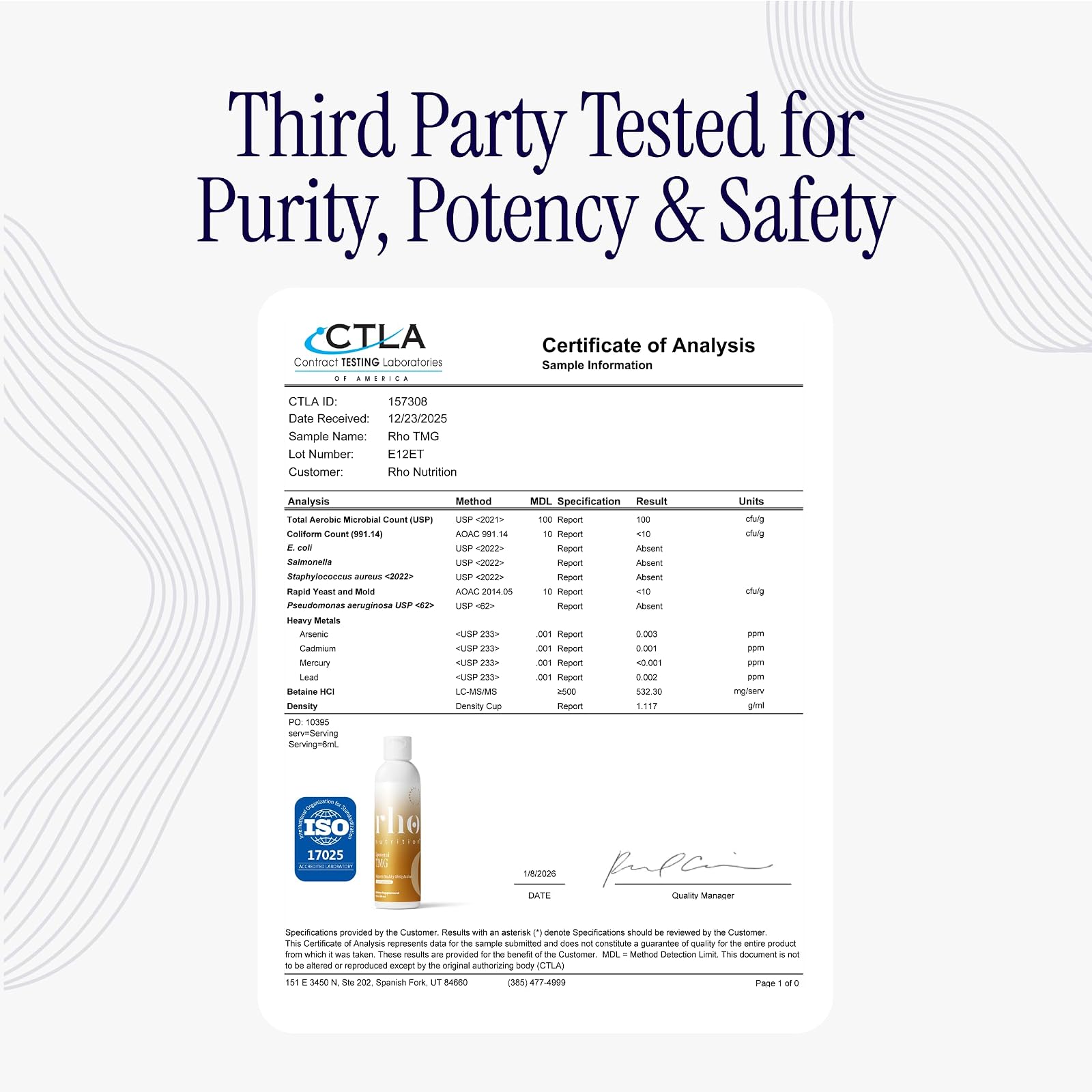 TMG liposomal vitamins for vitality