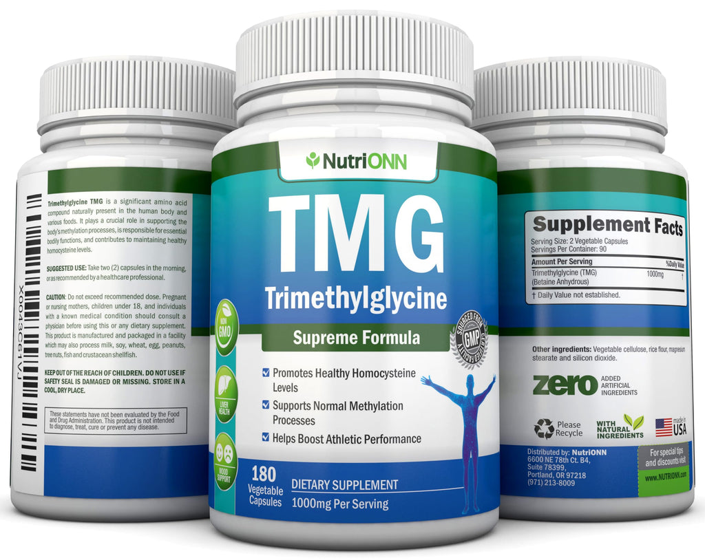 TMG supplement for overall vitality