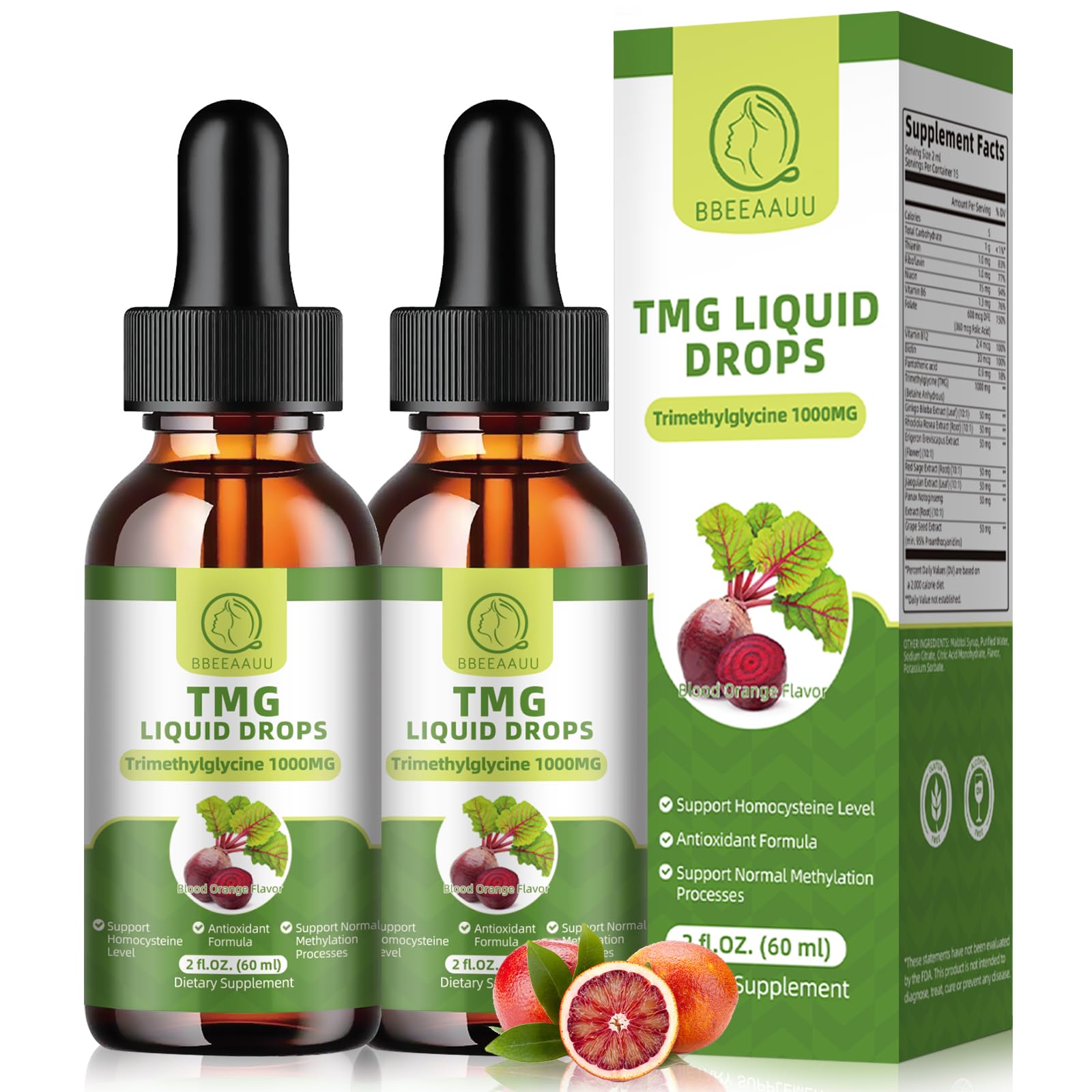 TMG Supplements liquid drops for health