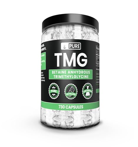 TMG trimethylglycine capsules for energy