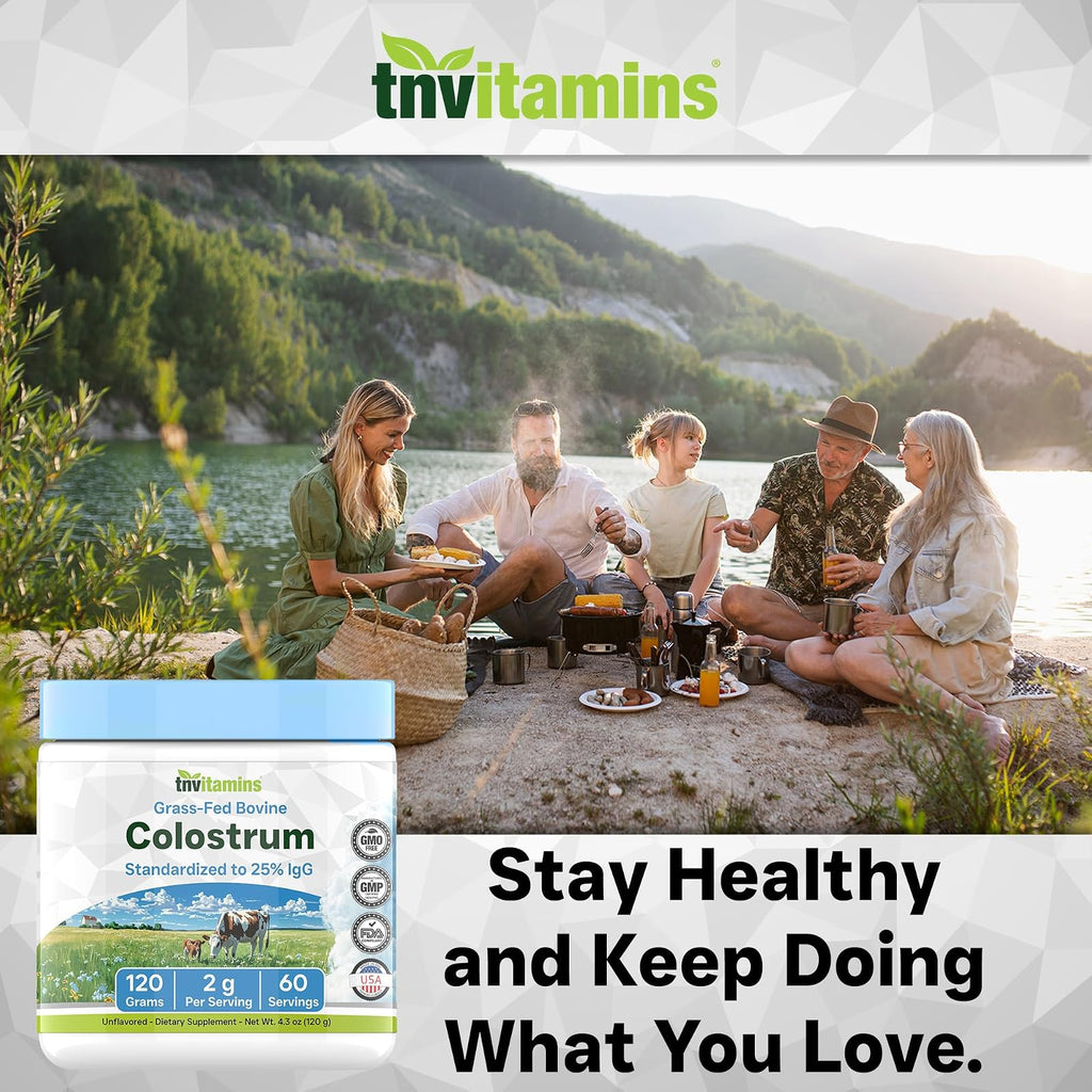 tnvitamins colostrum powder for muscle recovery