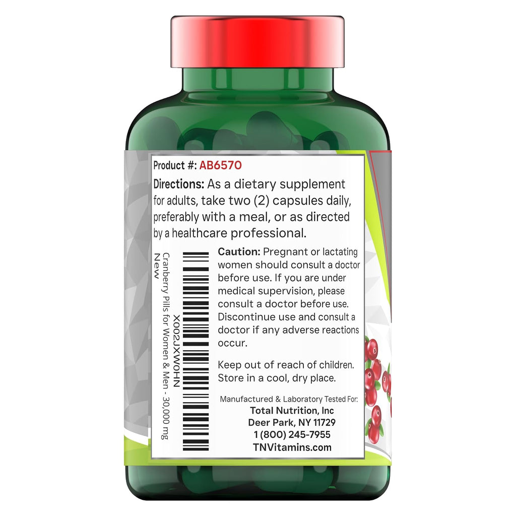 tnvitamins cranberry for antioxidant boost