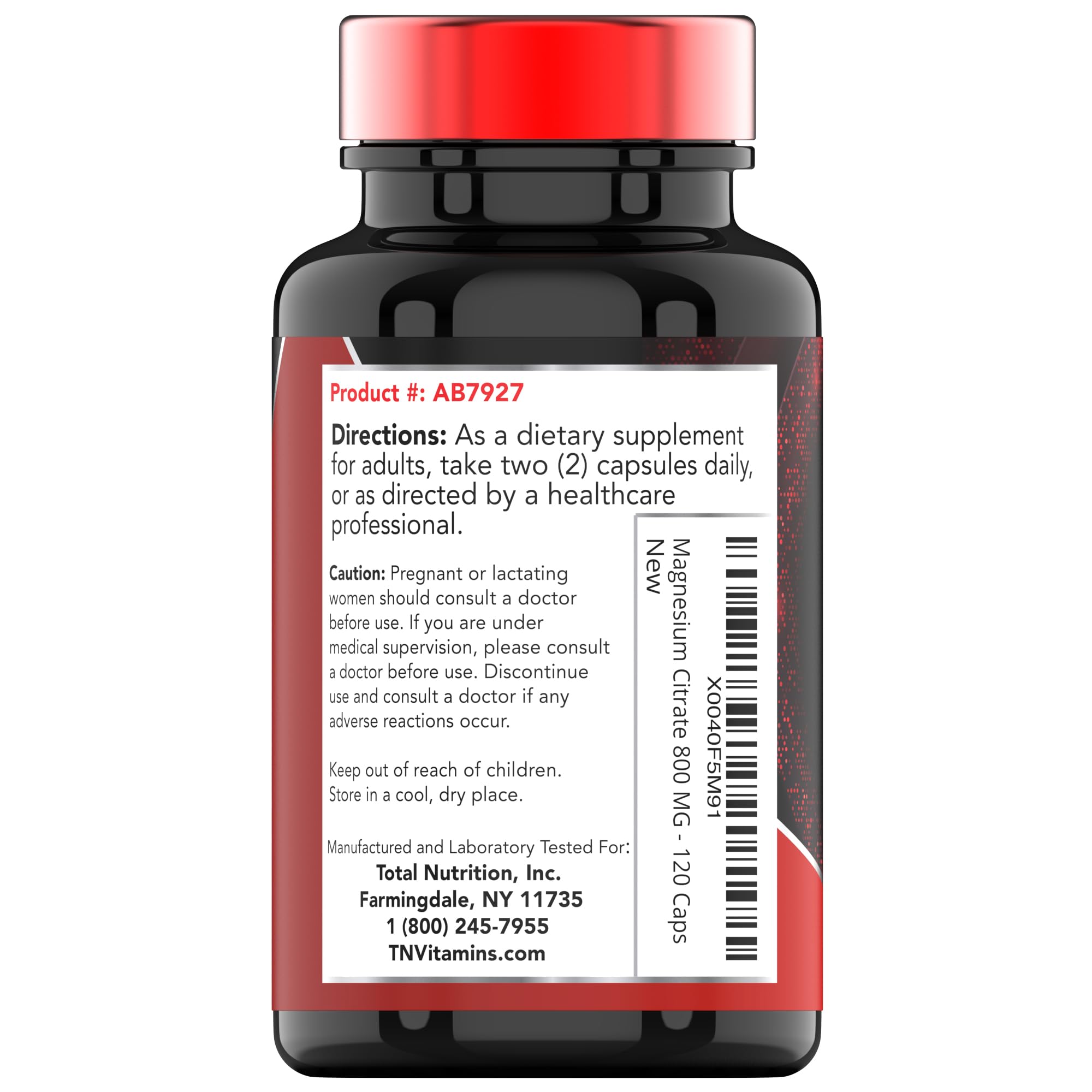 TNVitamins magnesium for active lifestyle