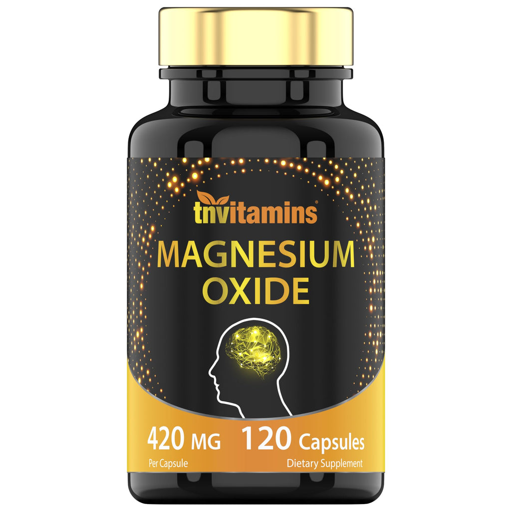 TNVitamins magnesium oxide capsules