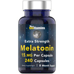 tnvitamins melatonin 15 mg capsules