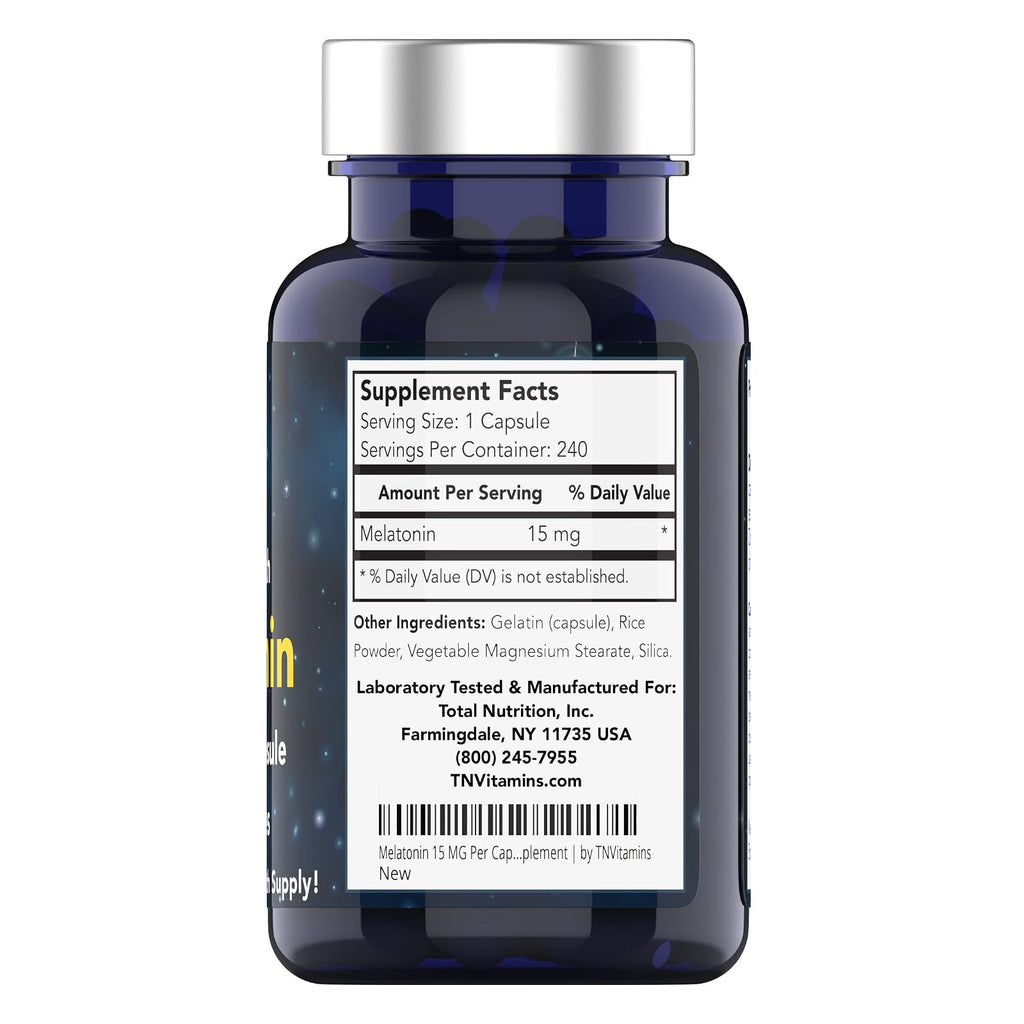 tnvitamins melatonin for nighttime relaxation