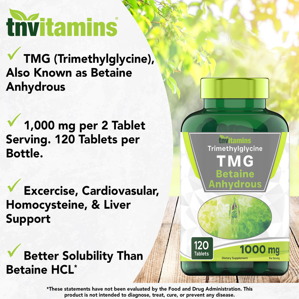 TNVitamins TMG for overall wellness