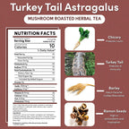 Toasted maple Turkey Tail tea bags