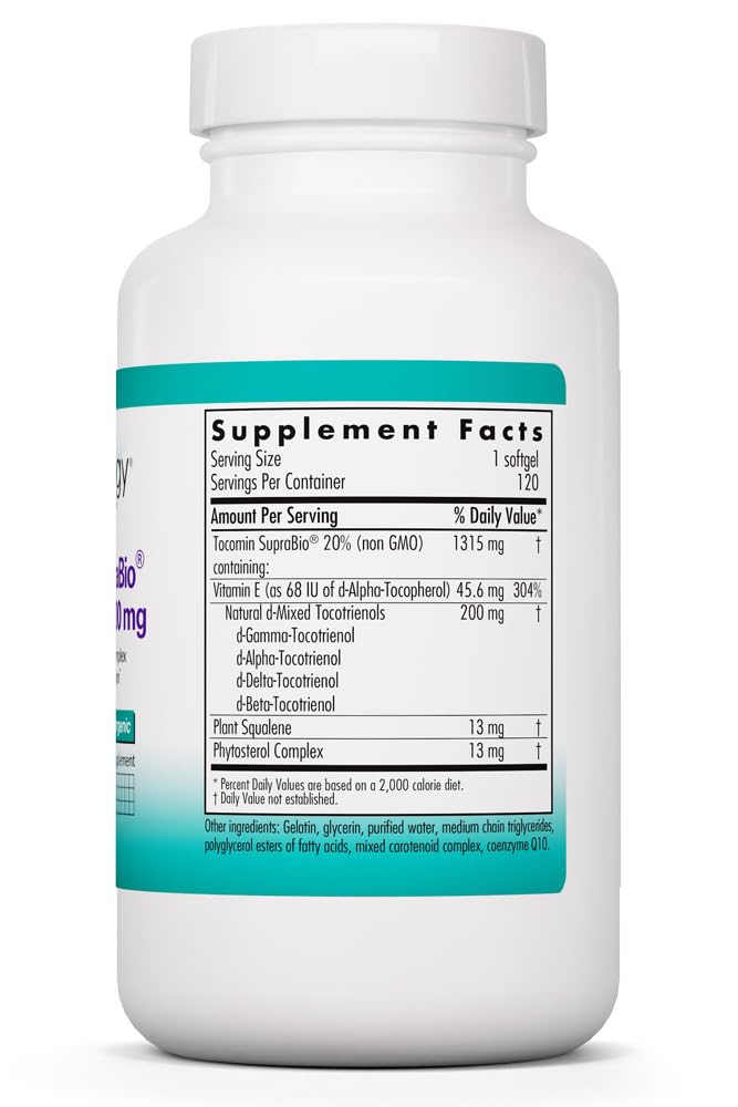 Tocotrienols softgels for heart health