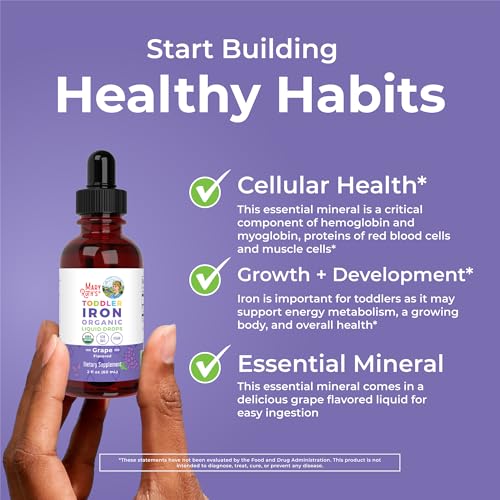 toddler-friendly iron supplement formula