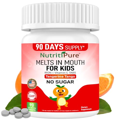 Toddler iron with vitamin C