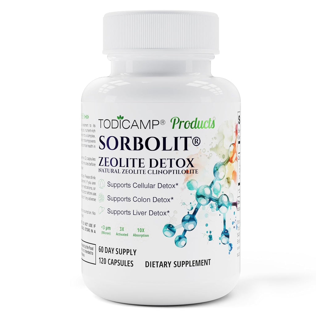 TODICAMP Zeolite detox tea capsules