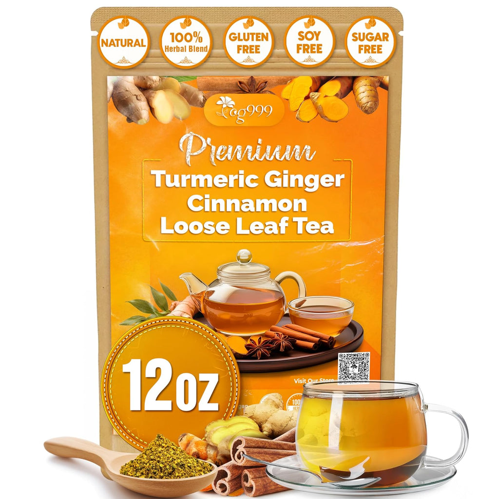 TOG999 ginger turmeric herbal tea