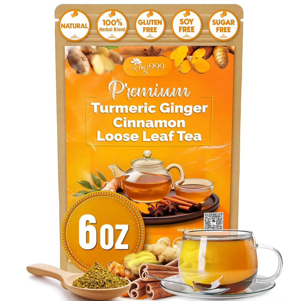 TOG999 ginger turmeric herbal tea