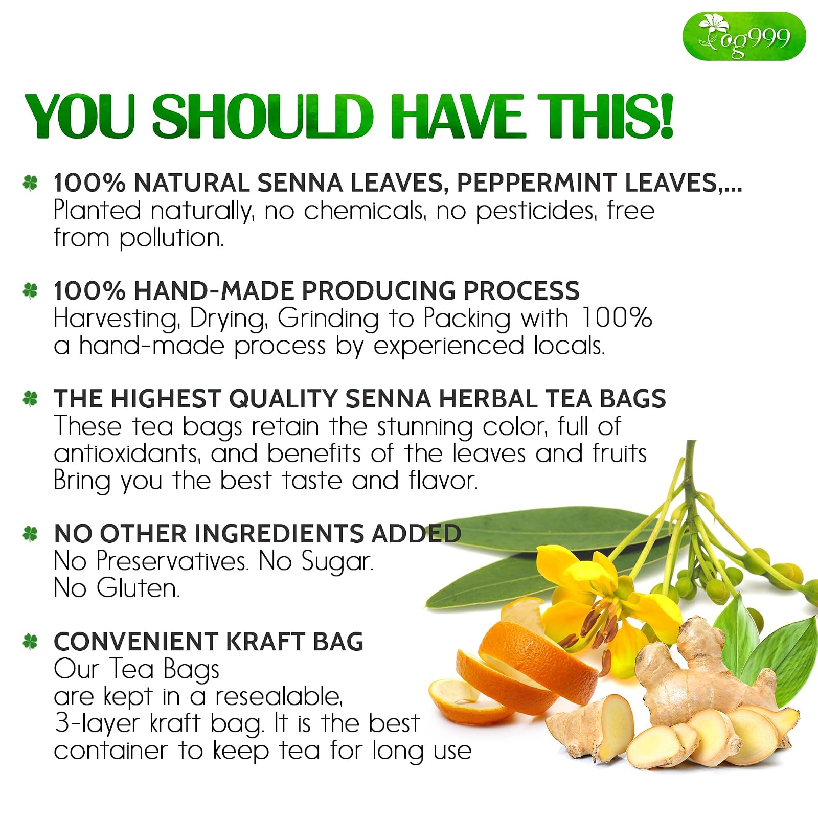 TOG999 herbal tea detox benefits