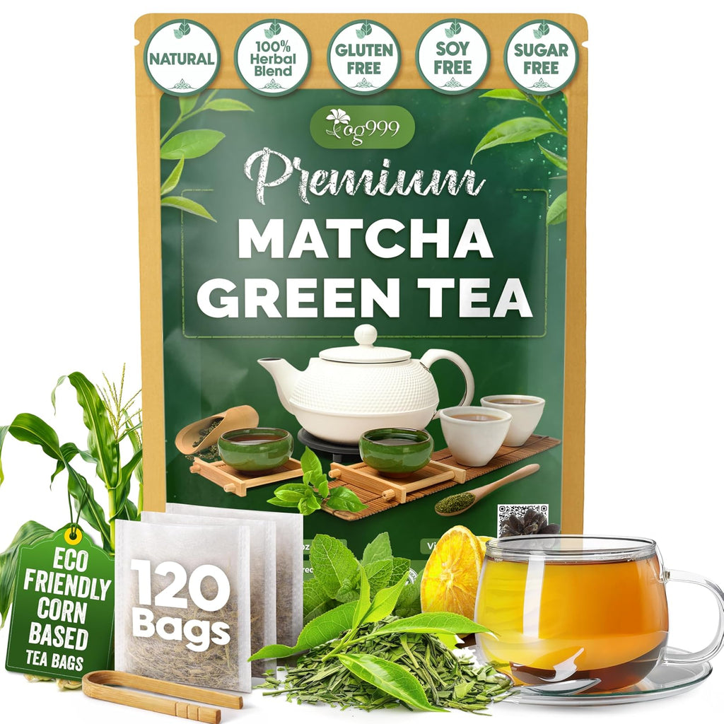 TOG999 matcha green tea bags
