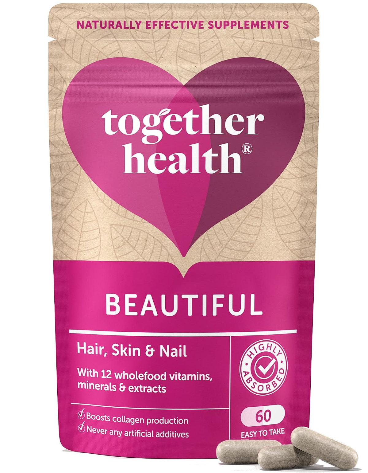 Together Hair Skin Nail Capsules benefits