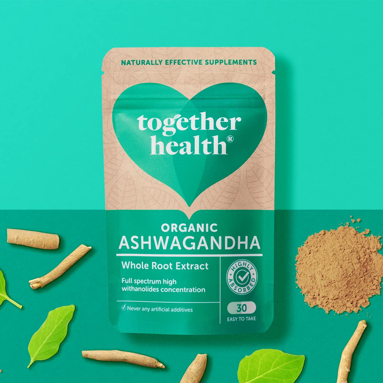 Together organic ashwagandha for mood support