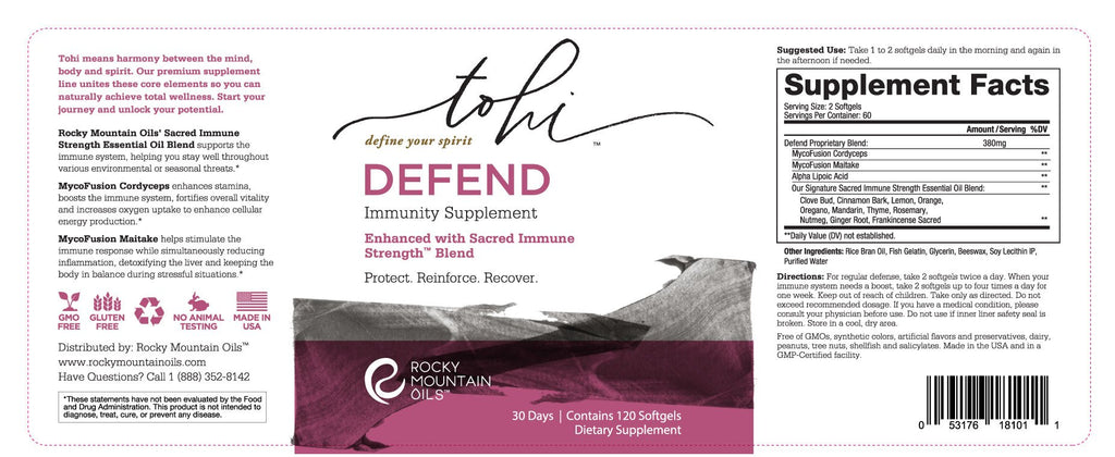 tohi mushroom blend for vitality