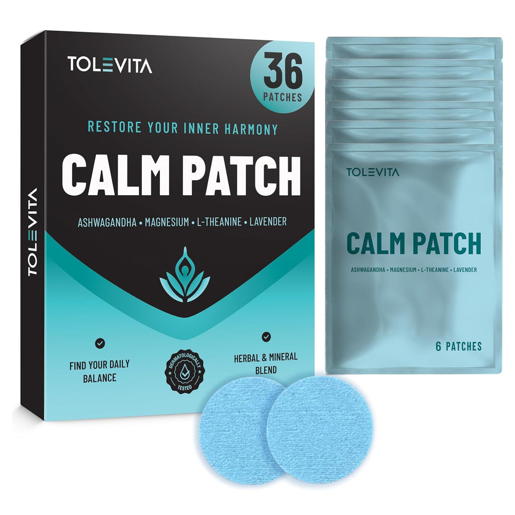 TOLEVITA Calm Patches for stress relief