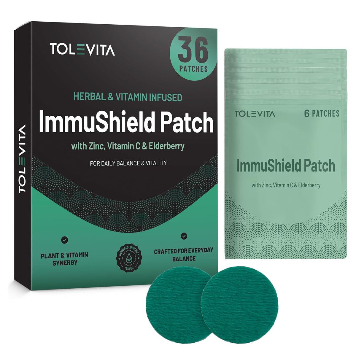 TOLEVITA ImmuShield Patch for immunity