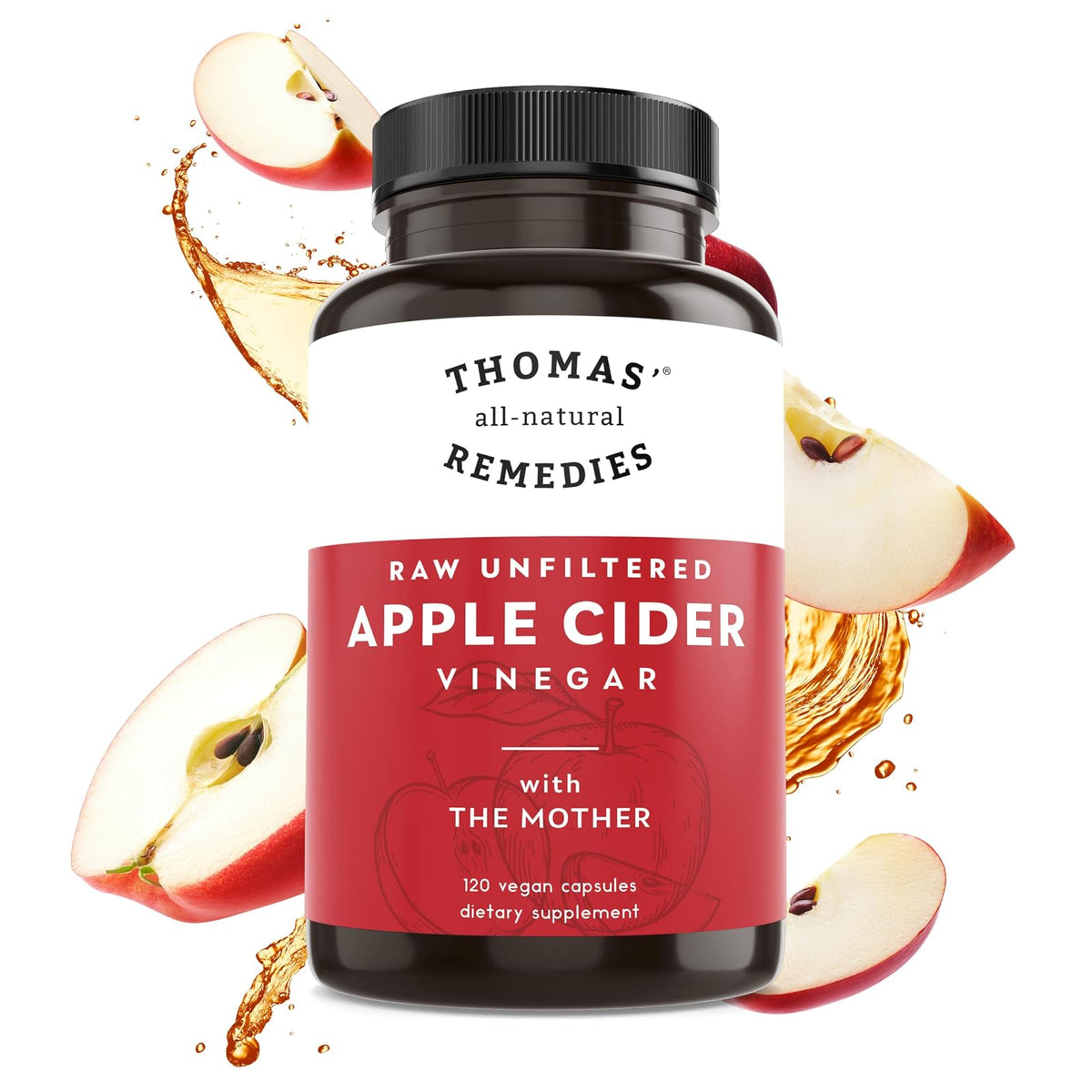 Toms Remedies apple cider vinegar capsules