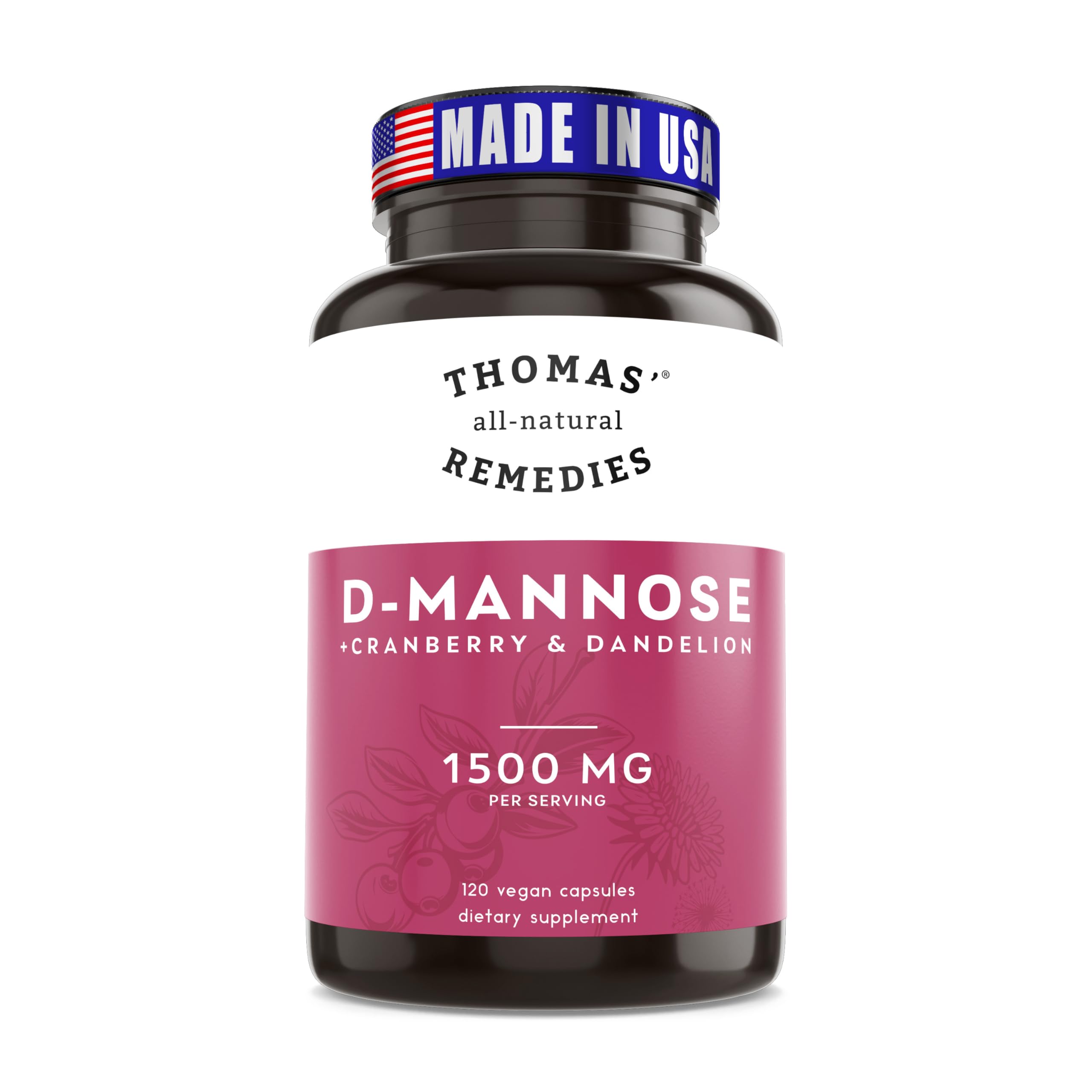 Toms Remedies D-mannose for urinary health