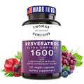 Toms Remedies resveratrol capsules for vitality