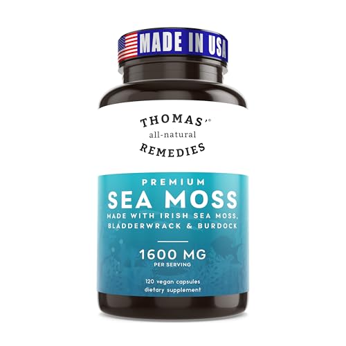 Toms Remedies sea moss capsules