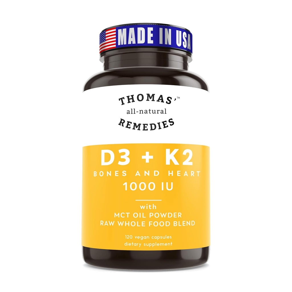 Toms Remedies vitamin D3 K2 softgels