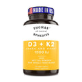 Toms Remedies vitamin D3 K2 softgels