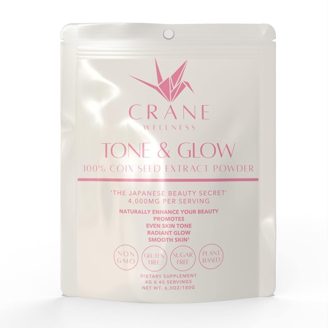 TONE & GLOW coix seed extract