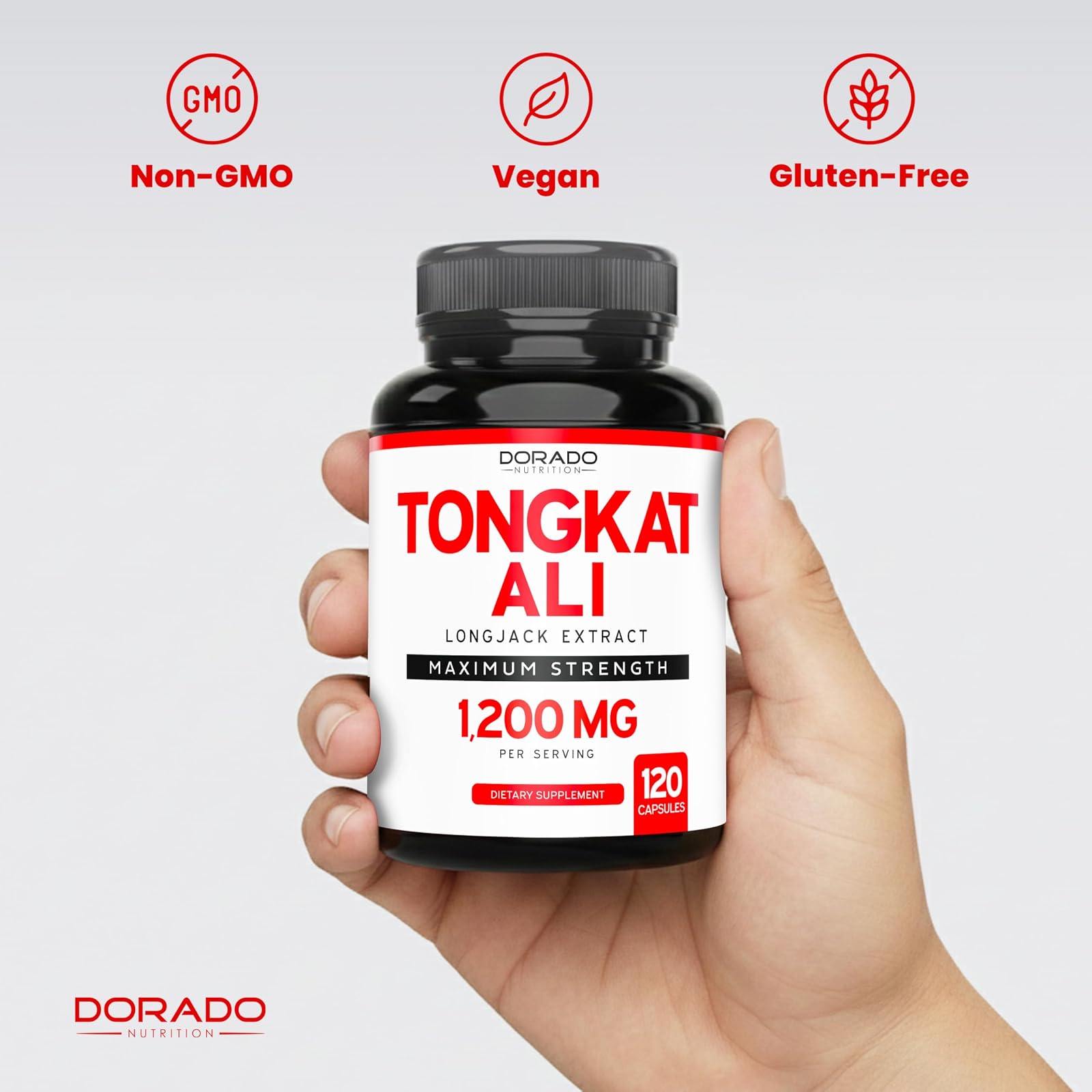 Tongkat Ali capsules for active lifestyle