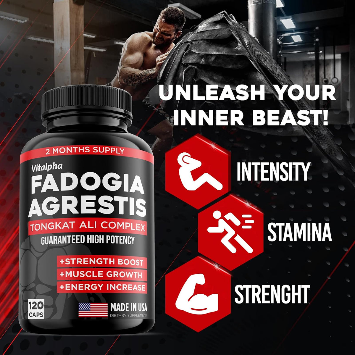 Tongkat Ali for improved athletic performance