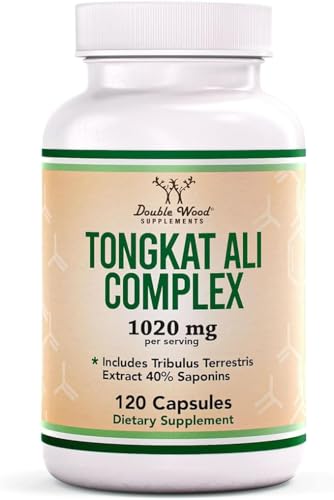 Tongkat Ali herbal supplement capsules