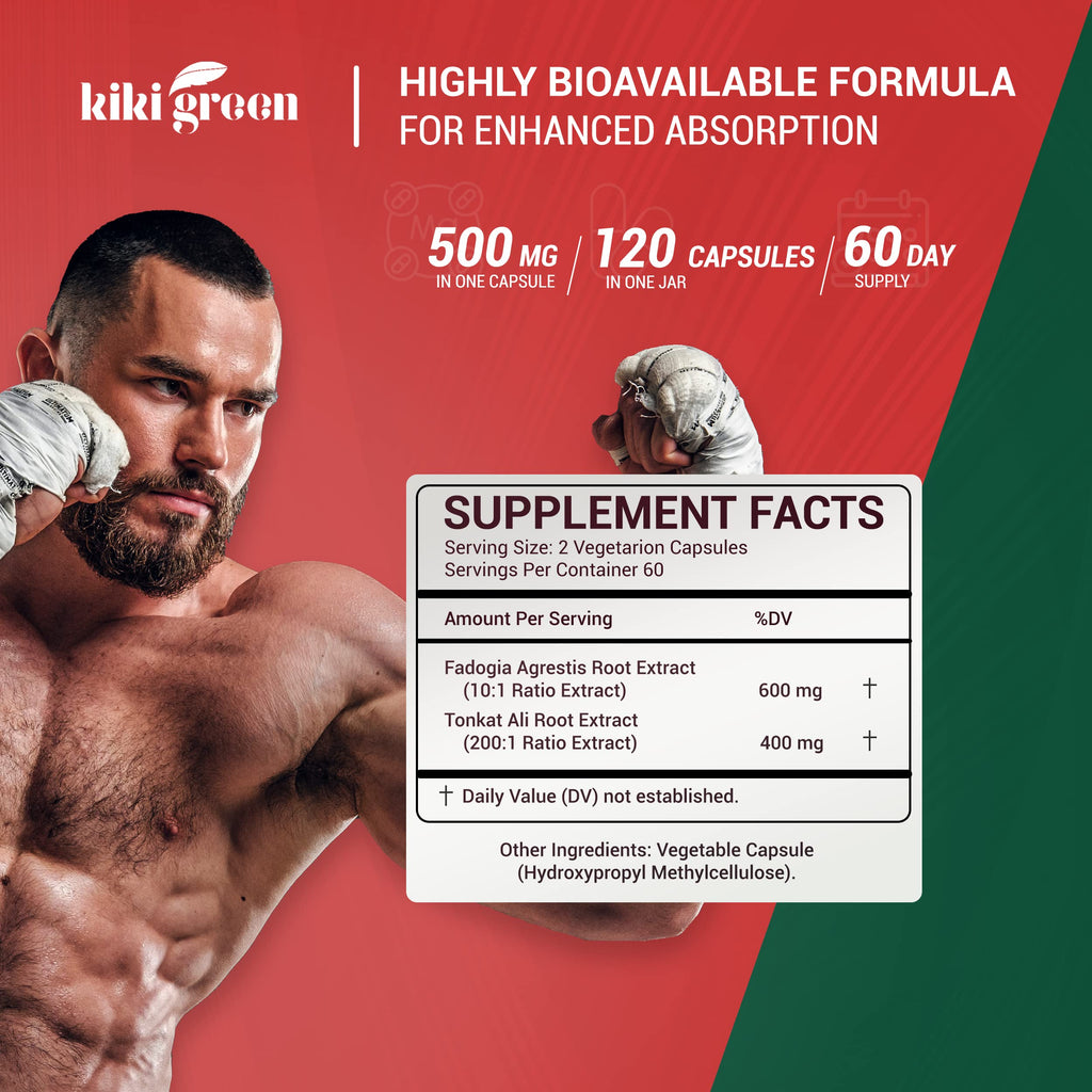 Tongkat Ali herbal supplement for men
