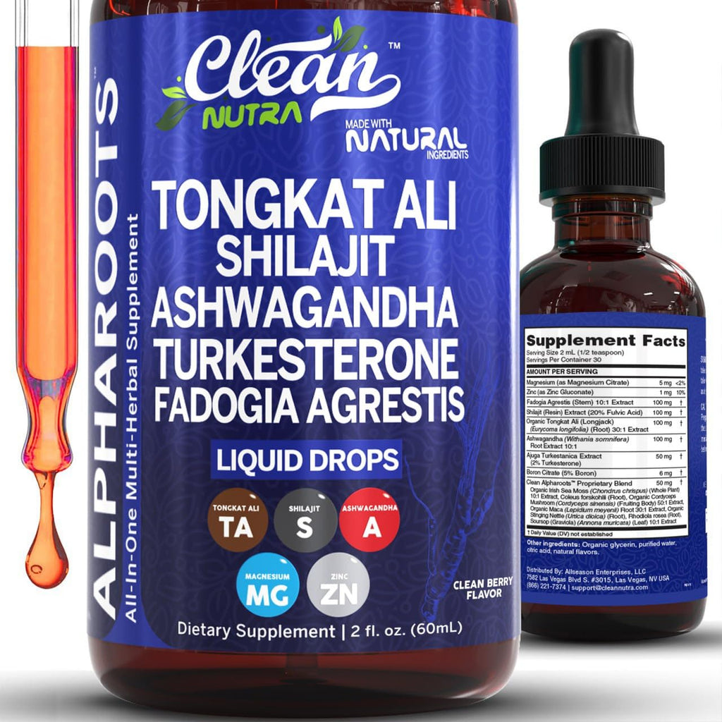 Tongkat Ali liquid drops benefits