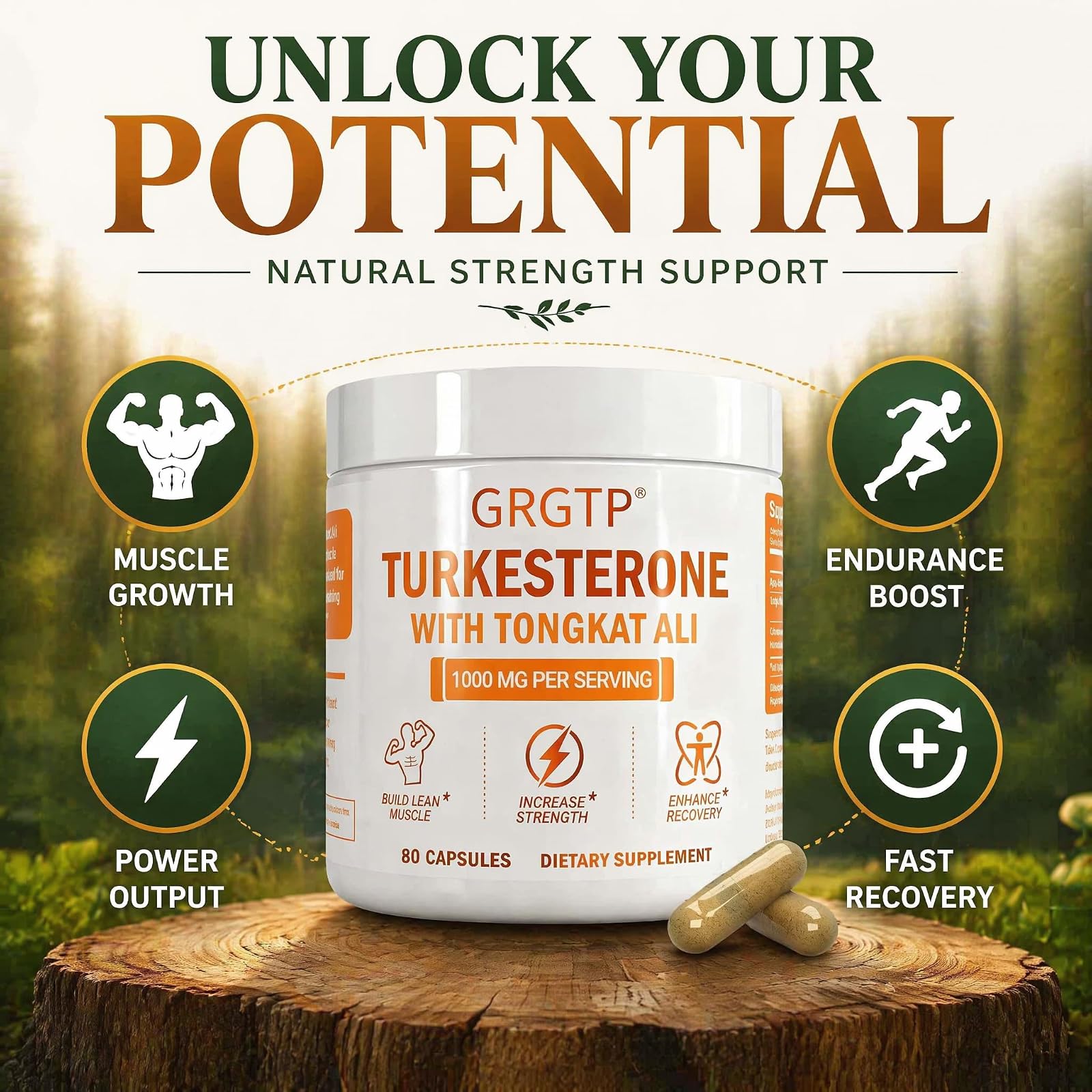 Tongkat Ali testosterone support supplement