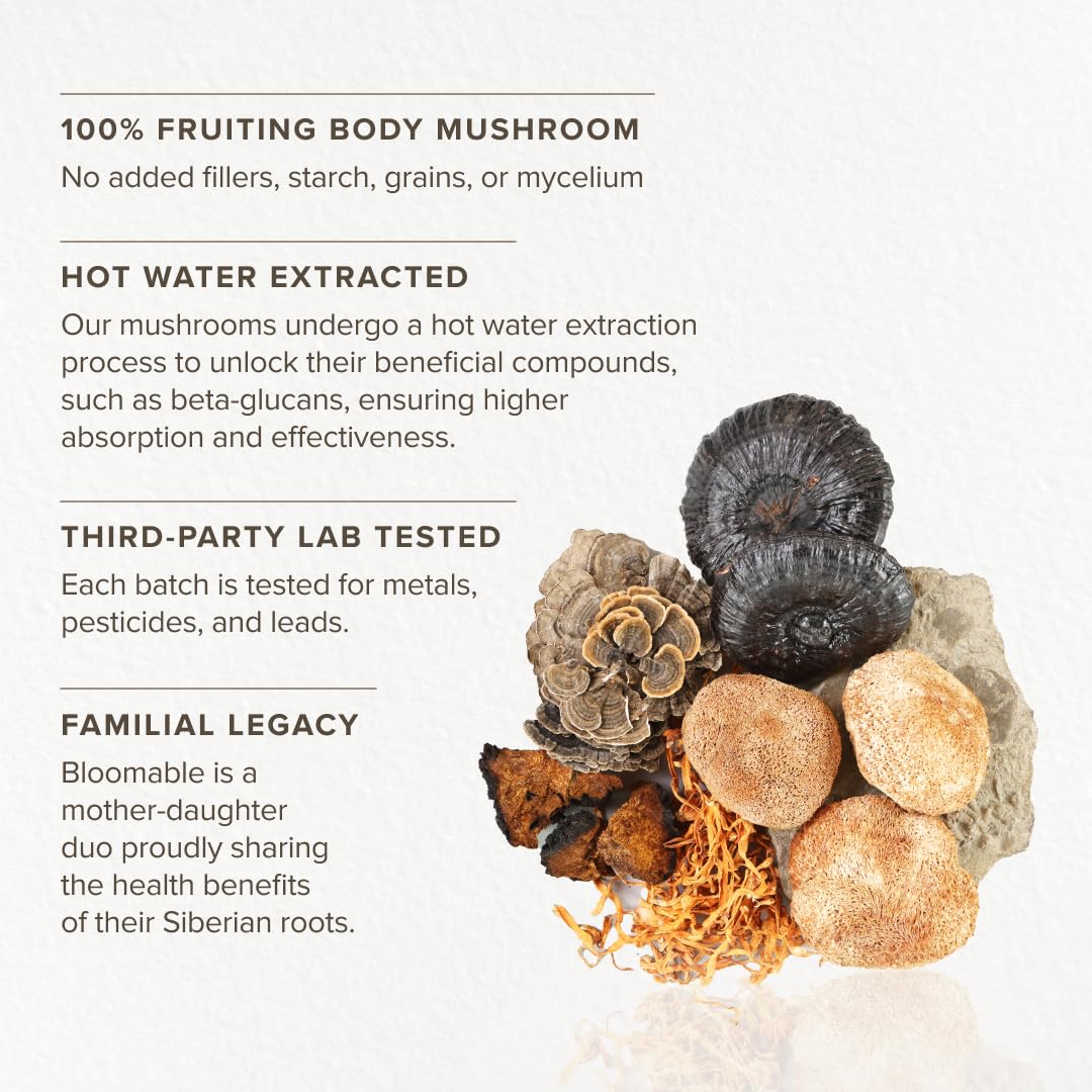 Tonic Blend I mushrooms for cognitive function