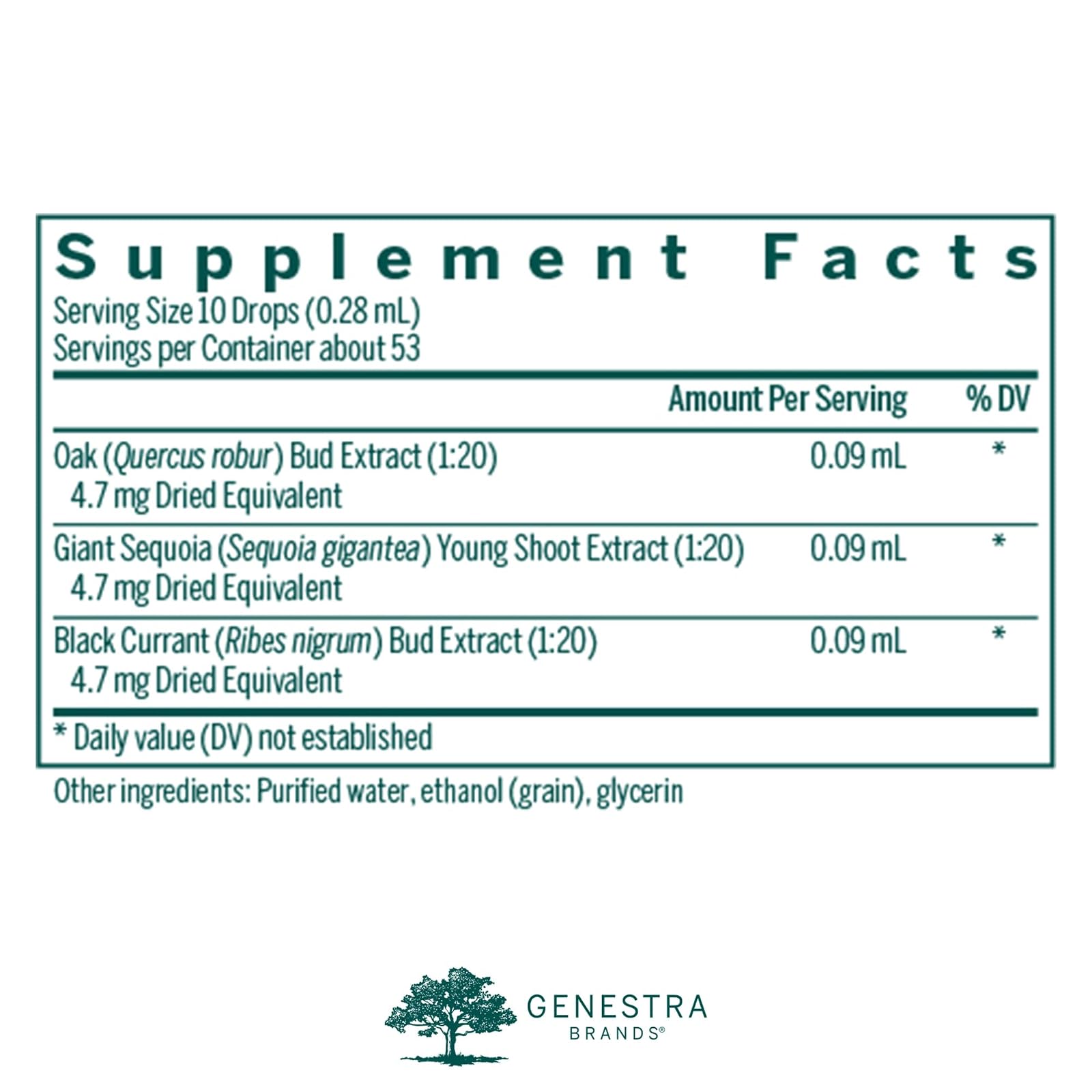 Tonic-gen 0.5 fl. oz health supplement