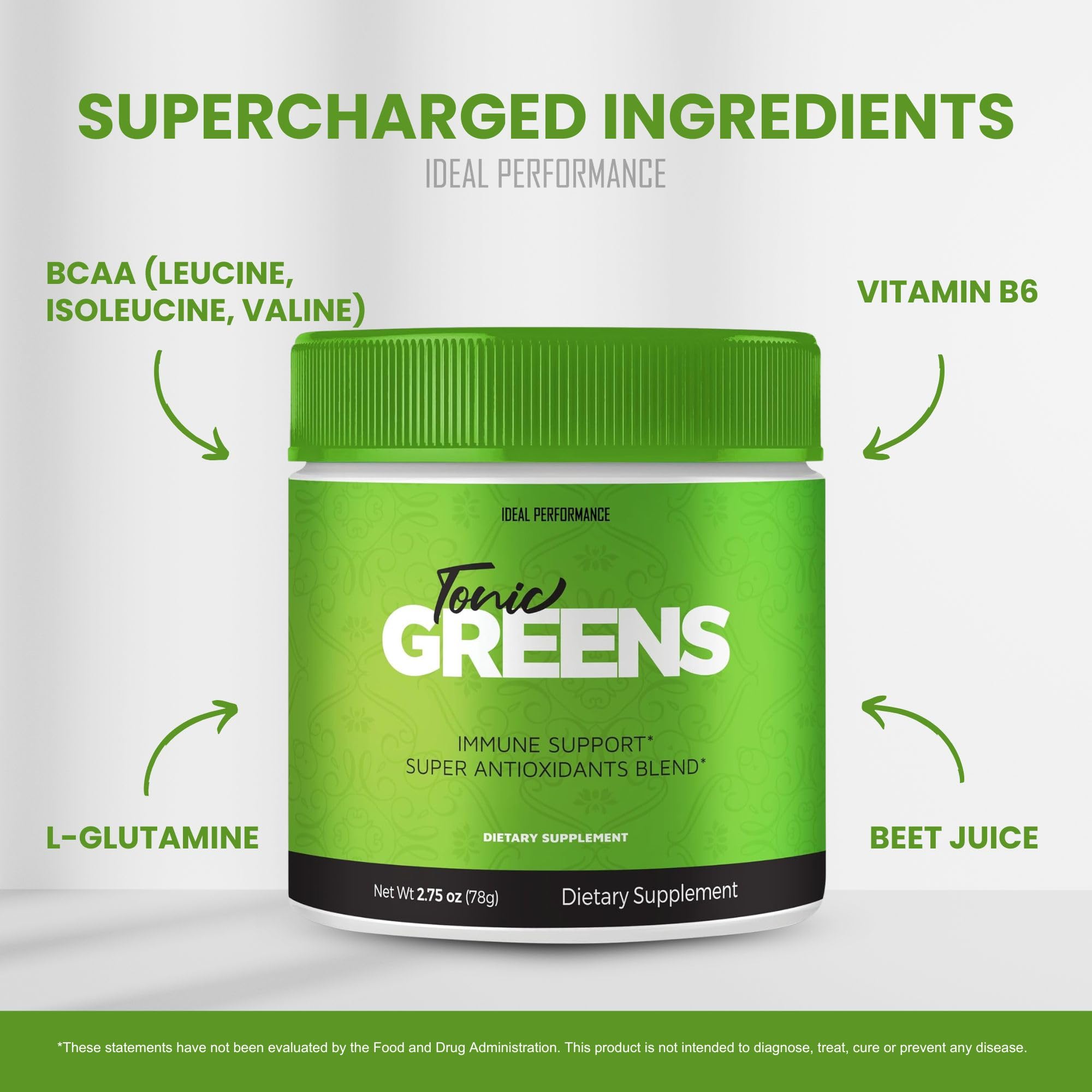 Tonic Greens Powder for fitness support