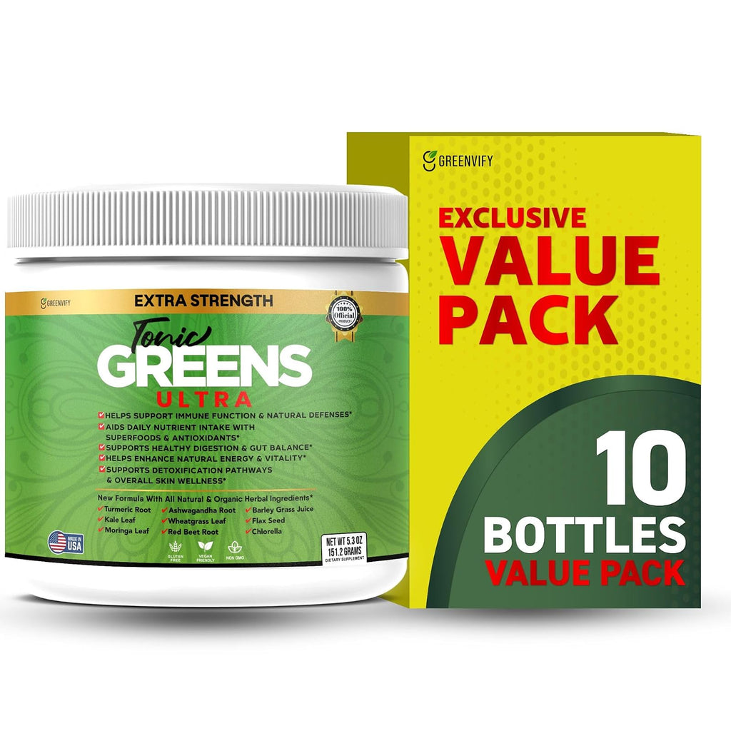 Tonic Greens wheatgrass superfood powder