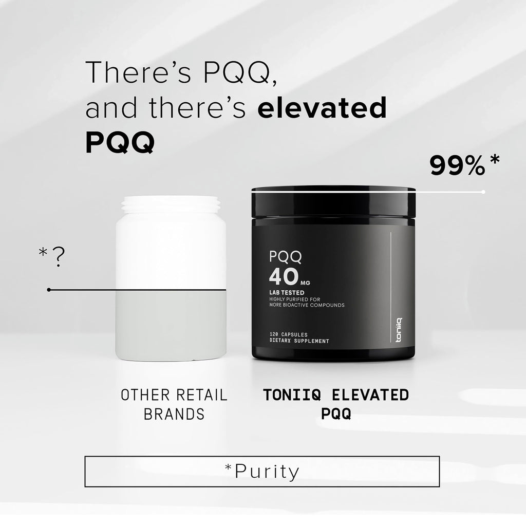 Toniiq 99%+ PQQ benefits