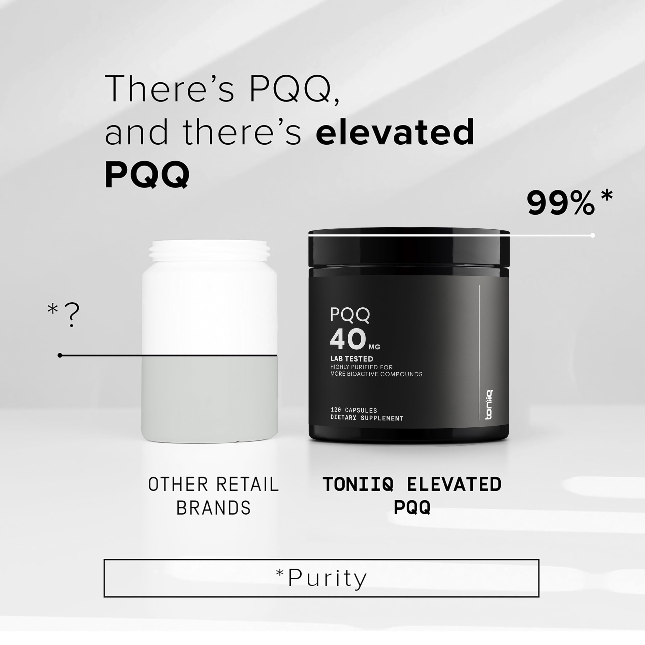 Toniiq 99%+ PQQ benefits