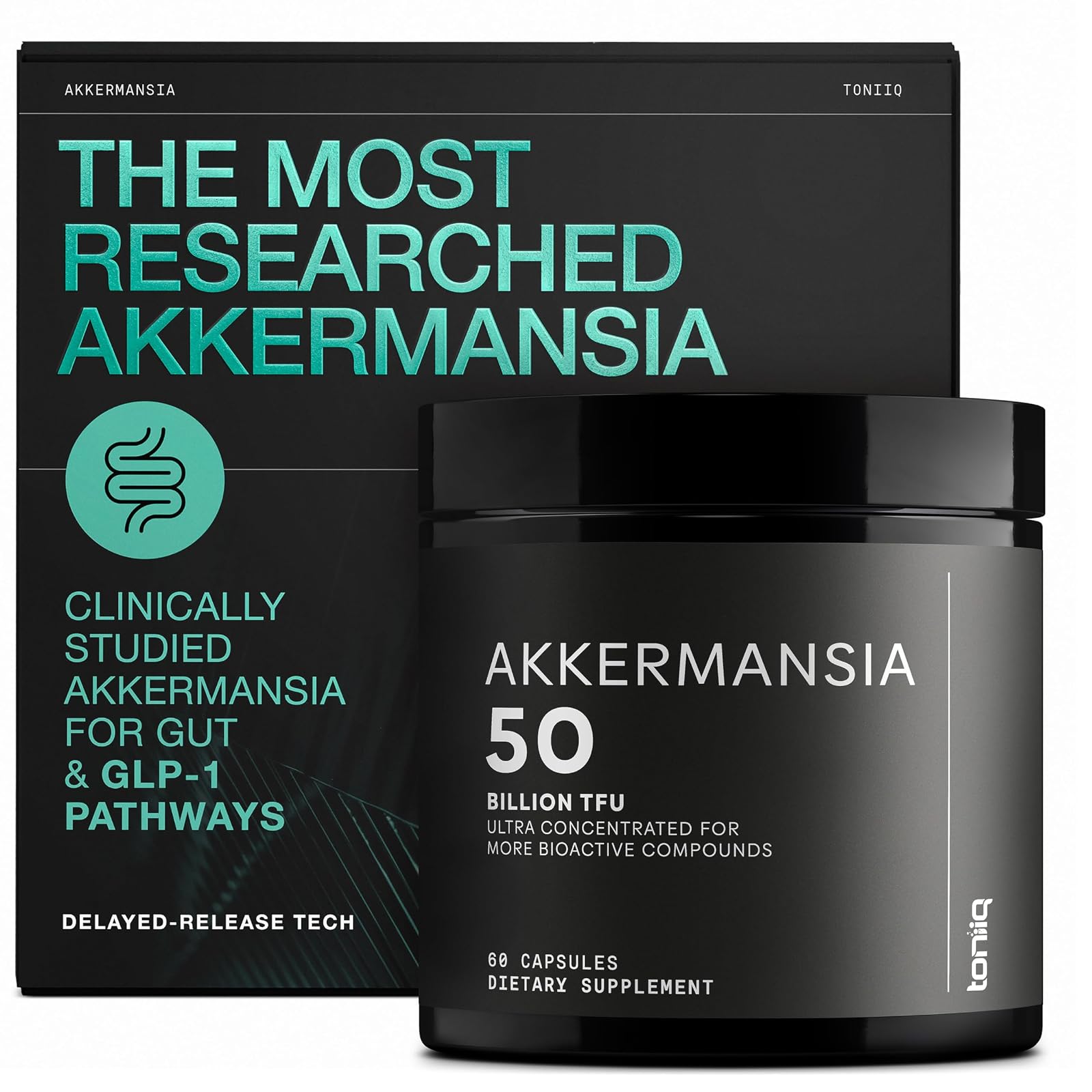 Toniiq Akkermansia probiotic capsules